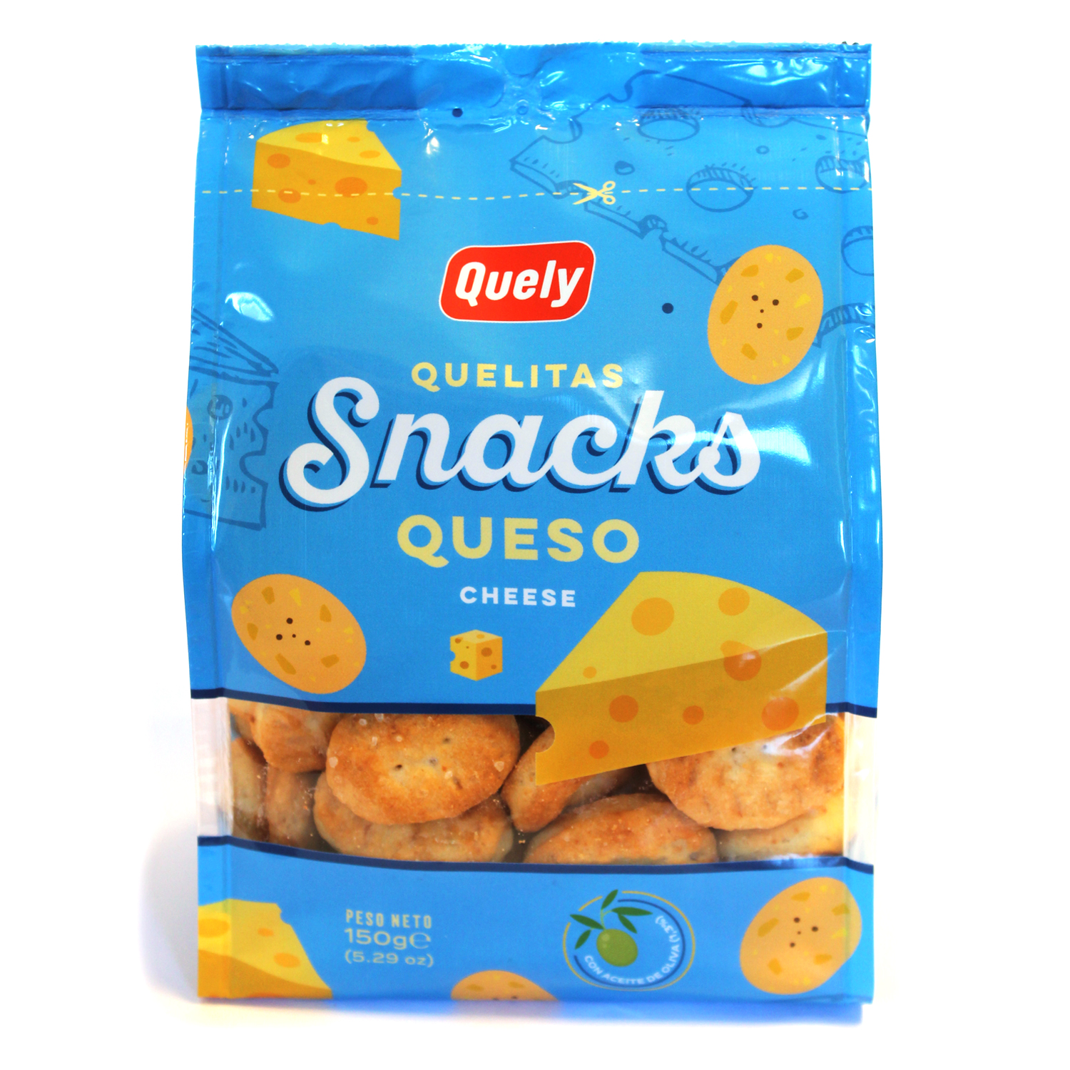 Quelitas Snacks queso (150 g)